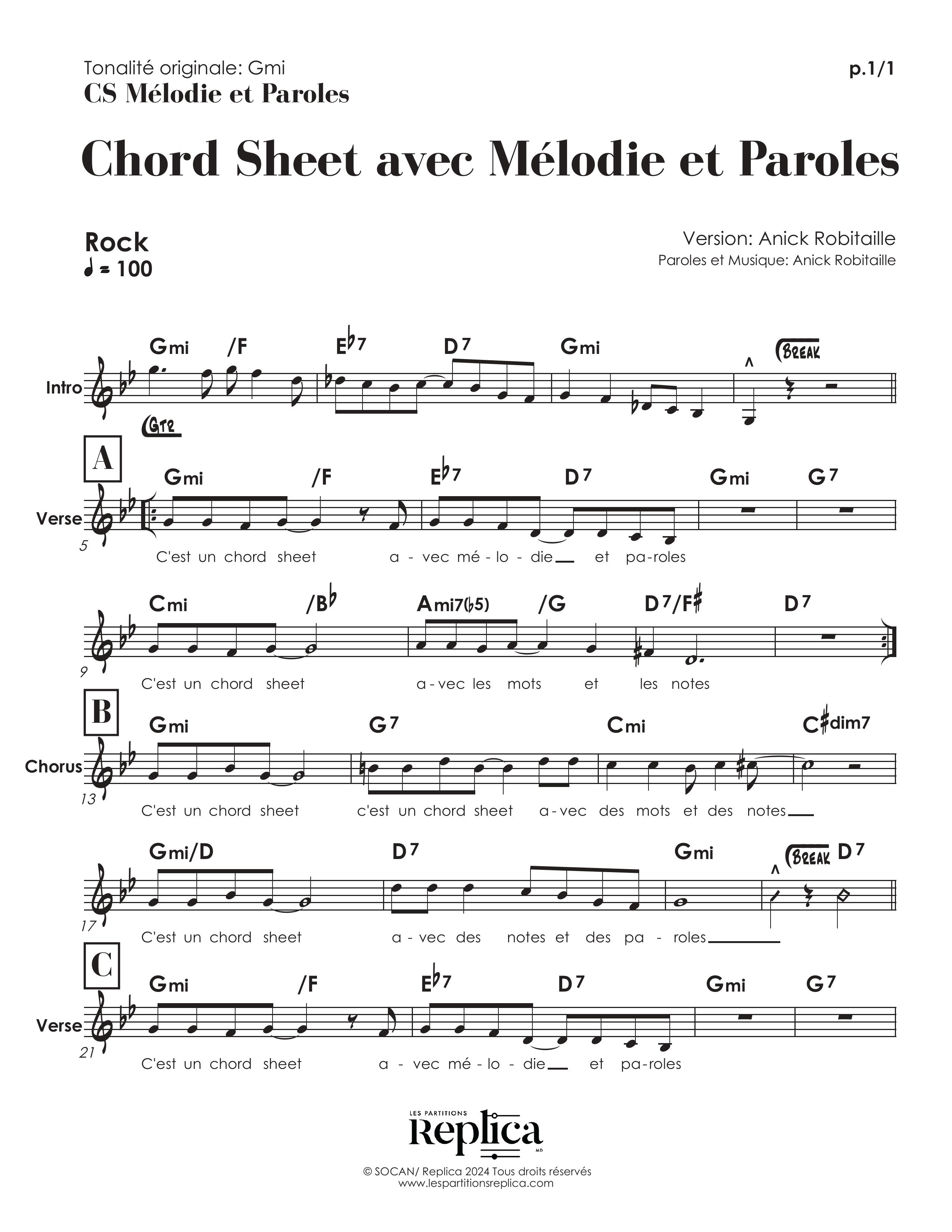 Sheet music of Promenade sur Mars (Live) - Offenbach - Pierre Harel ...